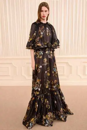 Ulla Johnson Diann Ruffled Silk Gown