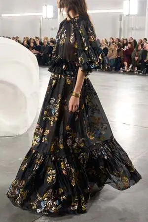 Ulla Johnson Diann Ruffled Silk Gown