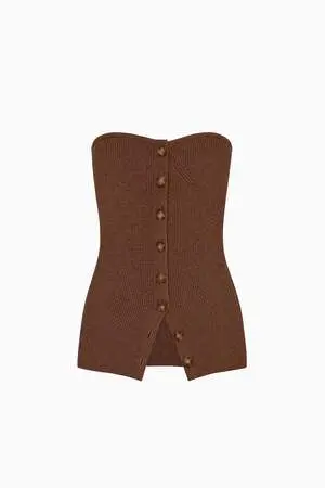 Ulla Johnson Yanni Strapless Knit Top