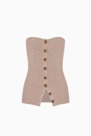 Ulla Johnson Yanni Strapless Knit Top