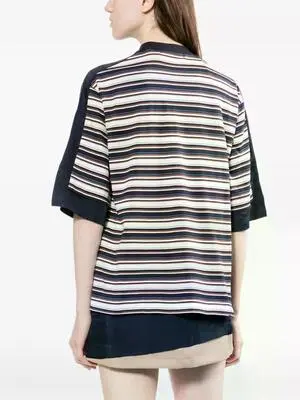 Toga Cotton Jersey T-shirt - Blue