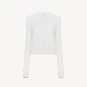 Chloé Wool Knit Cardigan - Iconic Milk