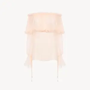 Women's Off The Shoulder Frill Tops