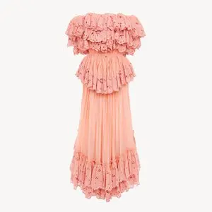 Chloé Ruffled Long Dress