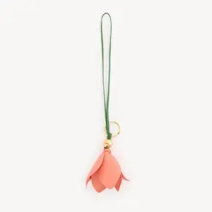 Chloé Symbols Tulip Key Ring - Camellia Coral