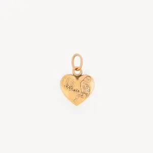 Chloé Heart Flamingo Charm In Single