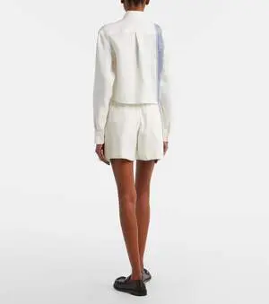 JW Anderson Linen Shorts - White