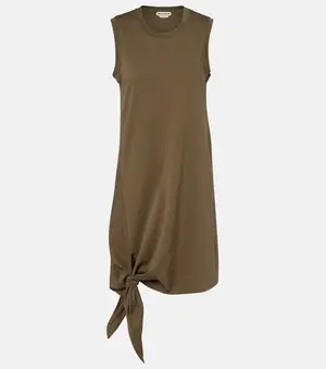 JW Anderson Cotton Jersey Midi Dress - Green