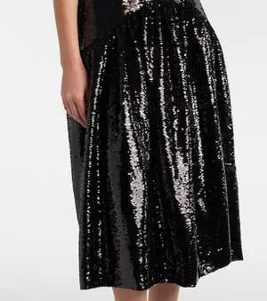 Simone Rocha Sequined Midi Dress