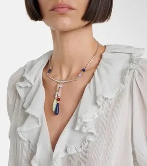 DÔEN Embroidered Cotton Shirt