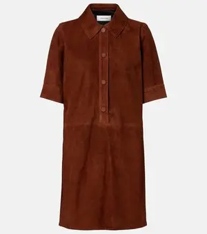 Yves Salomon Button Up Day Dresses