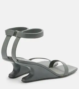 Rick Owens Cantilever Leather Sandals