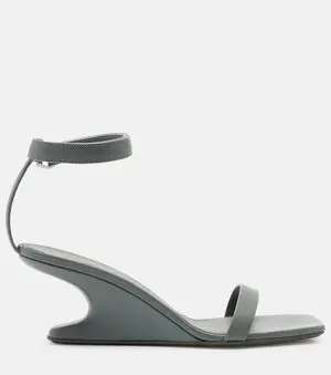 Rick Owens Cantilever Leather Sandals