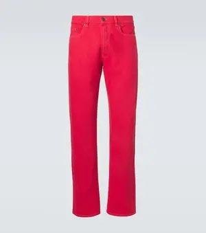 Versace Straight Jeans - Red