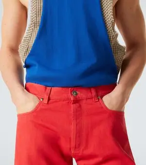 Versace Straight Jeans - Red