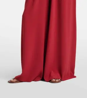 Max Mara Alamaro Halterneck Jumpsuit - Red