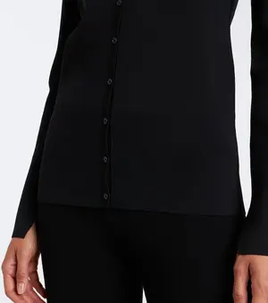 TOTEME Knitted Cardigan - Black