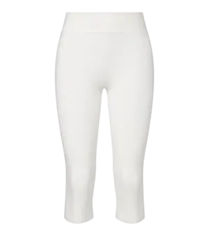 TOTEME Knitted Capri Leggings - White