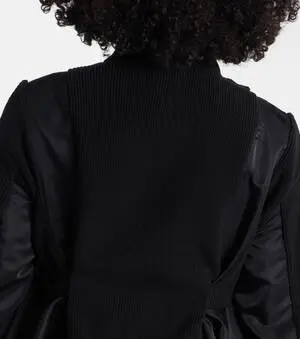 Sacai Paneled Blouson Jacket