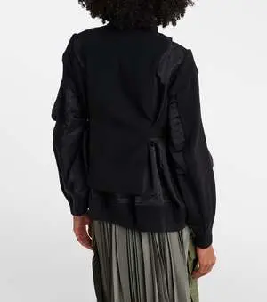 Sacai Paneled Blouson Jacket
