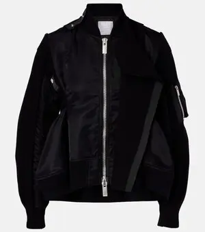 Sacai Paneled Outerwear For Women