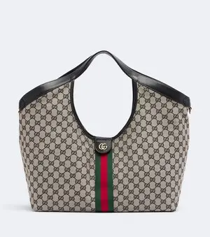 Gucci Large GG Canvas Tote Bag Multicoloured