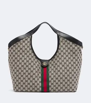 Gucci Large Gg Canvas Tote Bag - Multicoloured
