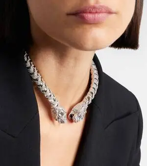 Gucci Dionysus Crystal-embellished Choker