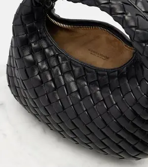 Bottega Veneta Baby Veneta Top-handle Bag - Black