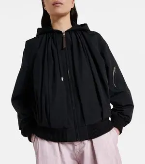 Loewe Technical Cotton-blend Jacket - Black