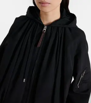 Loewe Technical Cotton-blend Jacket - Black