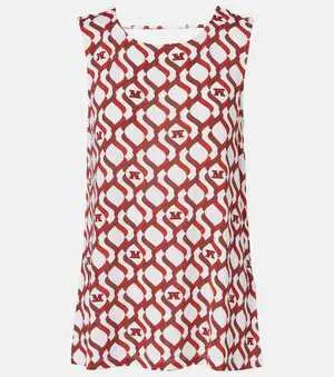 Max Mara Pelota Printed Top