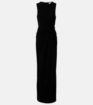 Sportmax Jersey Maxi Dress - Black