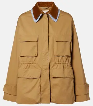 Dorothee Schumacher Cotton Field Jacket - Beige