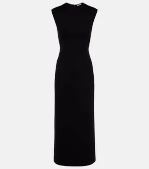 FFORME Jersey Midi Dress - Black