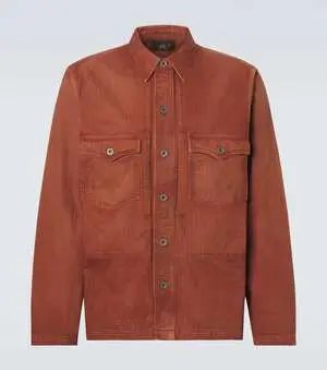 Ralph Lauren Denim Overshirt - Orange
