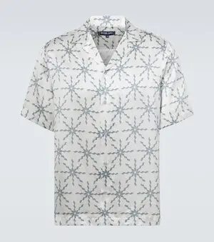Frescobol Carioca Roberto Silk Shirt - White
