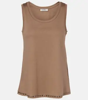 Max Mara Embellished Camis Tanks For Women