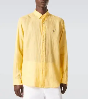 Polo Ralph Lauren Linen Shirt - Yellow