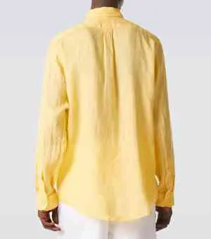 Polo Ralph Lauren Linen Shirt - Yellow