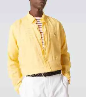 Polo Ralph Lauren Linen Shirt - Yellow