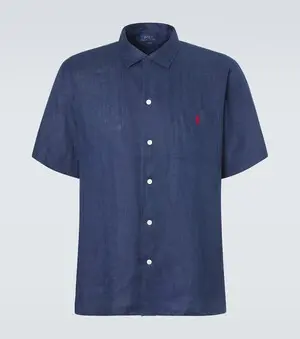 Polo Ralph Lauren Linen Shirt - Blue