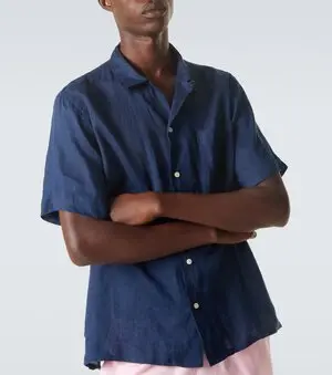 Polo Ralph Lauren Linen Shirt - Blue