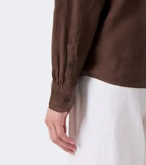 Polo Ralph Lauren Linen Shirt - Brown