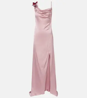 Blumarine Draped Evening Dresses