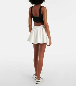 The Upside Daria Cotton-blend Jersey Skort