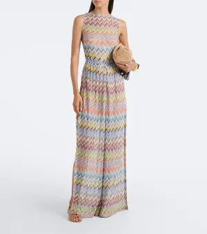 Missoni Zigzag Lamé Jumpsuit - Multicoloured