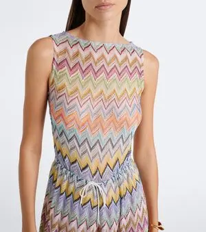 Missoni Zigzag Lamé Jumpsuit - Multicoloured