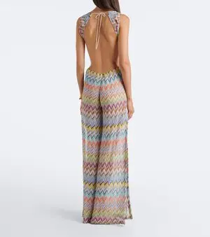 Missoni Zigzag Lamé Jumpsuit - Multicoloured