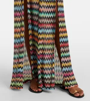 Missoni Zigzag Open-back Lamé Jumpsuit - Multicoloured